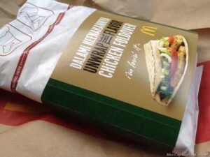 New Chicken Foldover at McDonald Restaurant - Miri City Sharing