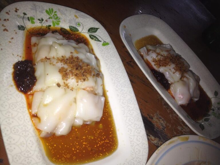 Chee Cheong Fun at Jing Wood Cafe, Pelita Miri - Miri City Sharing