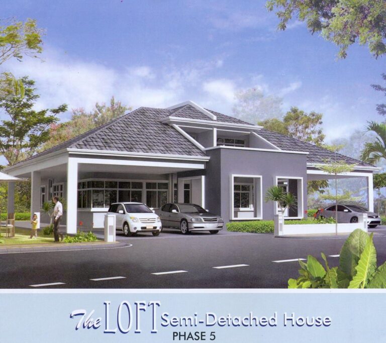 RiverView Park Miri- The LOFT Semi-Detached House - Miri City Sharing