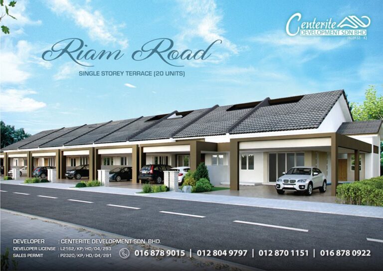 Riam Road Miri Single Storey Terrace (20 Units) - Miri City Sharing