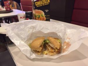 New Zinger CHEEZILLA Burger now in KFC Malaysia - Miri City Sharing