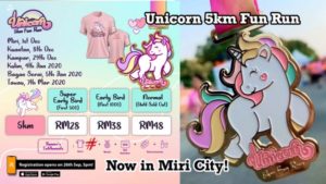 Unicorn 5KM Fun Run Series is in Miri City! - Miri City Sharing