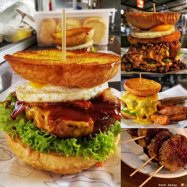 The 90’s Burger Menu in Miri City - Miri City Sharing