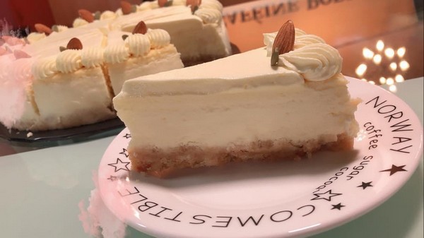 Taro Cheese Cake now in Caféine Port Miri - Miri City Sharing