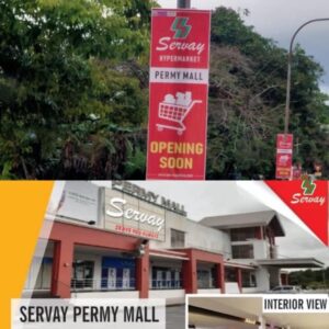 Servay Hypermarket is Opening in Permy Mall Miri - Miri City Sharing