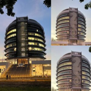 Miri City Hall in front of Miri Central Park - Miri City Sharing