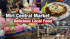 Miri Central Market in the Morning - Miri City Sharing