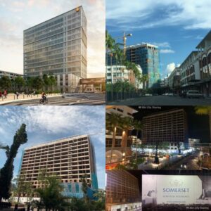 Hotel became Shell building in Miri Times Square - Miri City Sharing