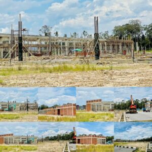 Miri Sentral Bus Terminal Construction in Progress - Miri City Sharing