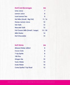 Imperial Restaurant Miri Menu Preview - Miri City Sharing