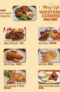 Ming Cafe Miri Borneo Menu Preview - Miri City Sharing