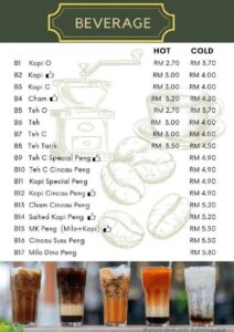 Welcome Restaurant Miri Times Square Menu Preview - Miri City Sharing