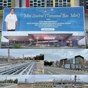 New Miri Sentral (Terminal Bas Miri) Coming Soon - Miri City Sharing