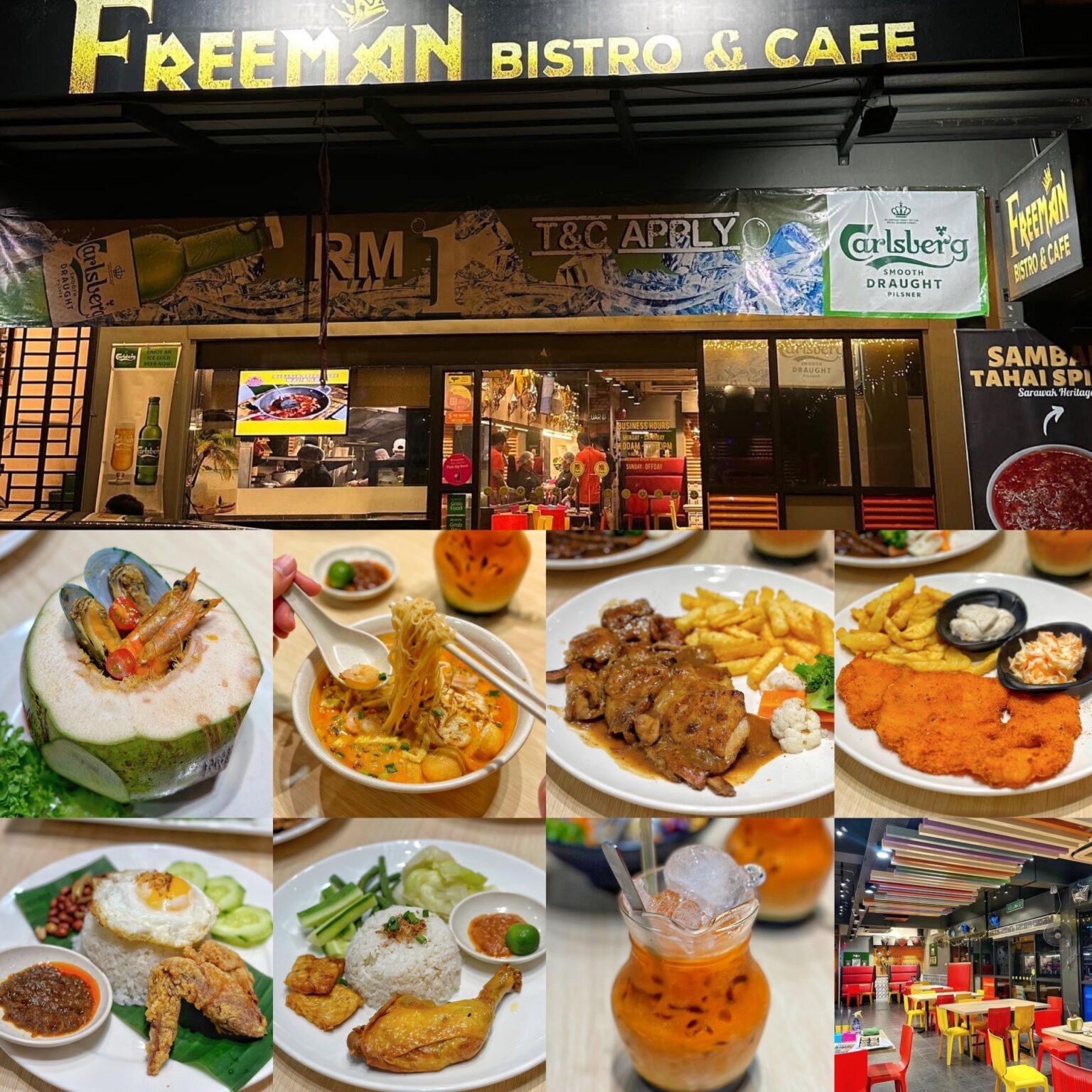Freeman Bistro & Cafe in Miri City - Miri City Sharing