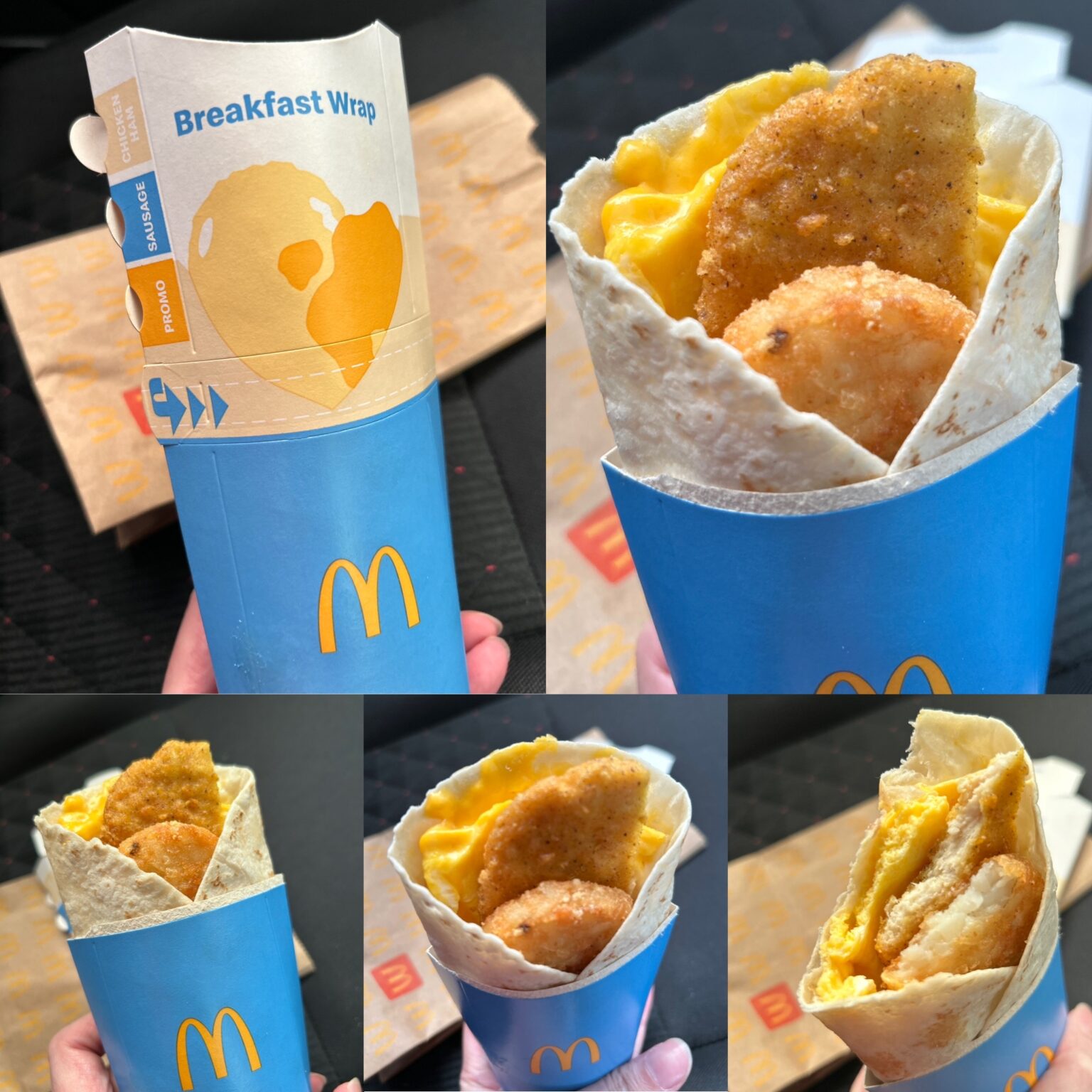 McD New Delicious and Filling Omelette Wraps - Miri City Sharing
