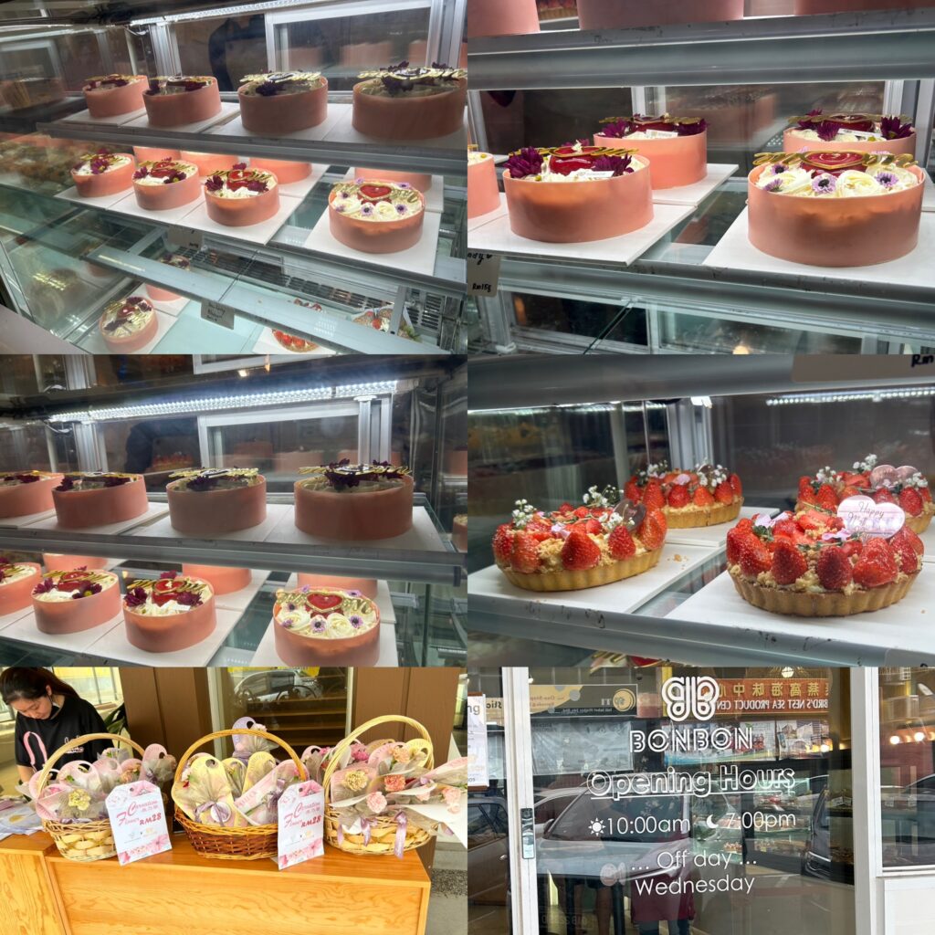 Mother’s Day Cake at Bon Bon Patisserie Miri - Miri City Sharing