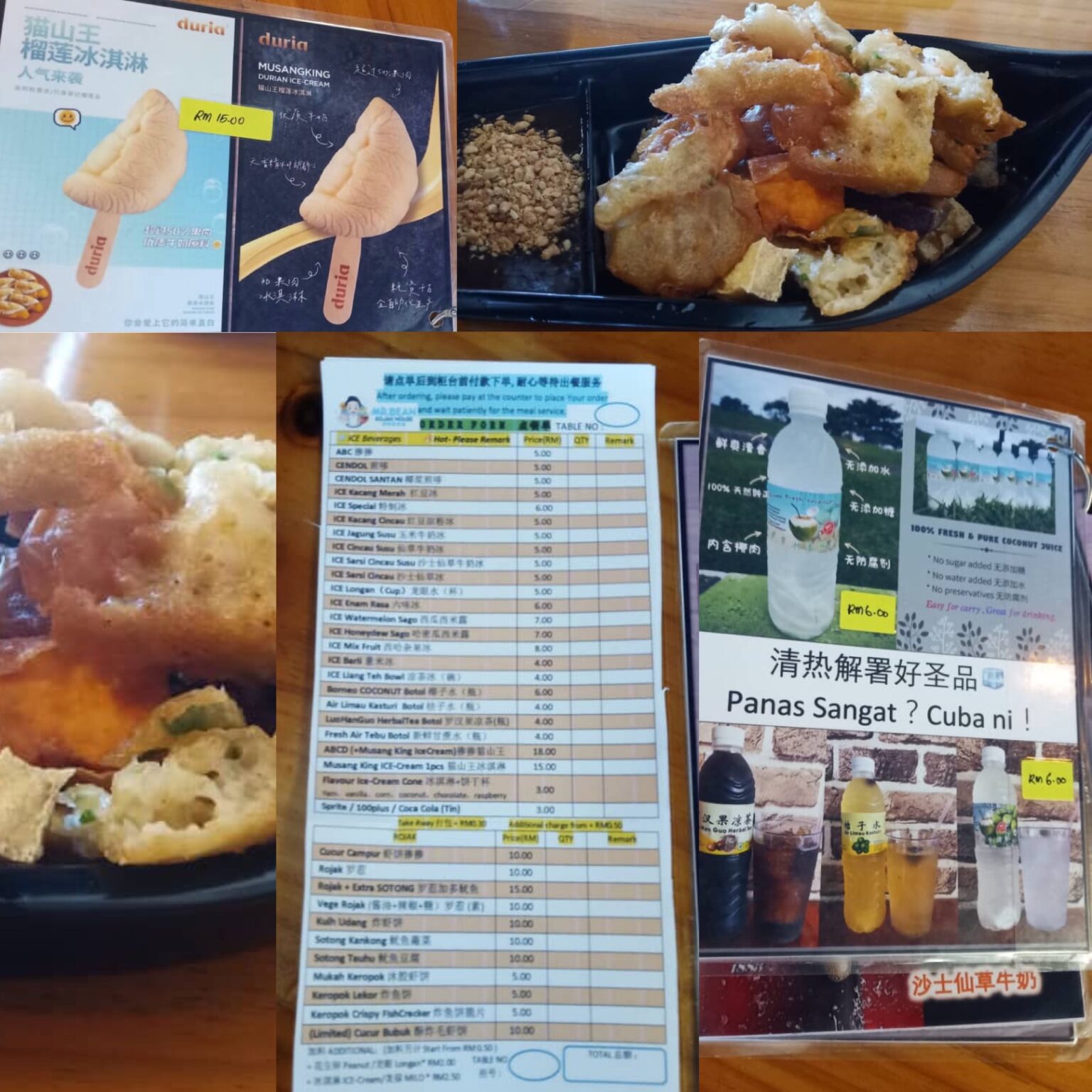 Mr Bean Rojak House Menu in Miri City - Miri City Sharing