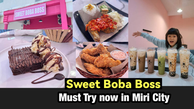 Sweet Boba Boss now in Miri City - Miri City Sharing