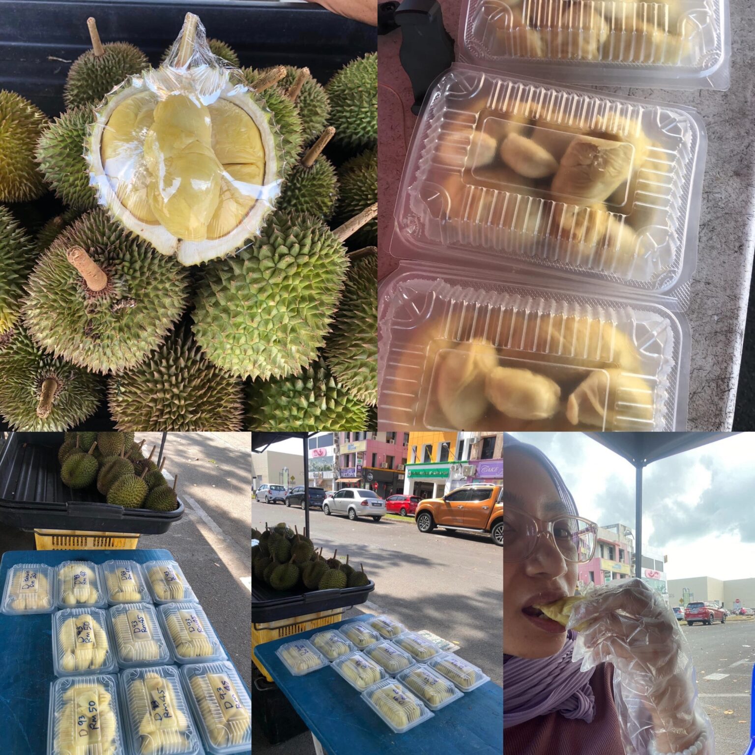 D93 Durians now at Miri Boulevard Area - Miri City Sharing