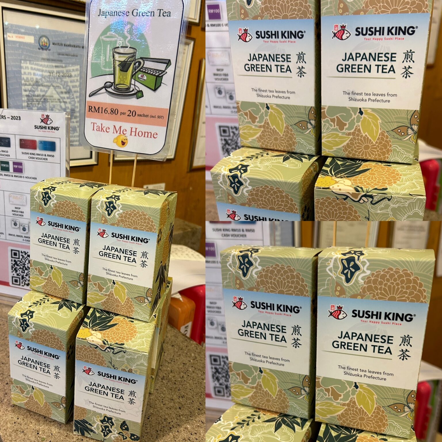 Japanese Green Tea Pack now in Miri City - Miri City Sharing