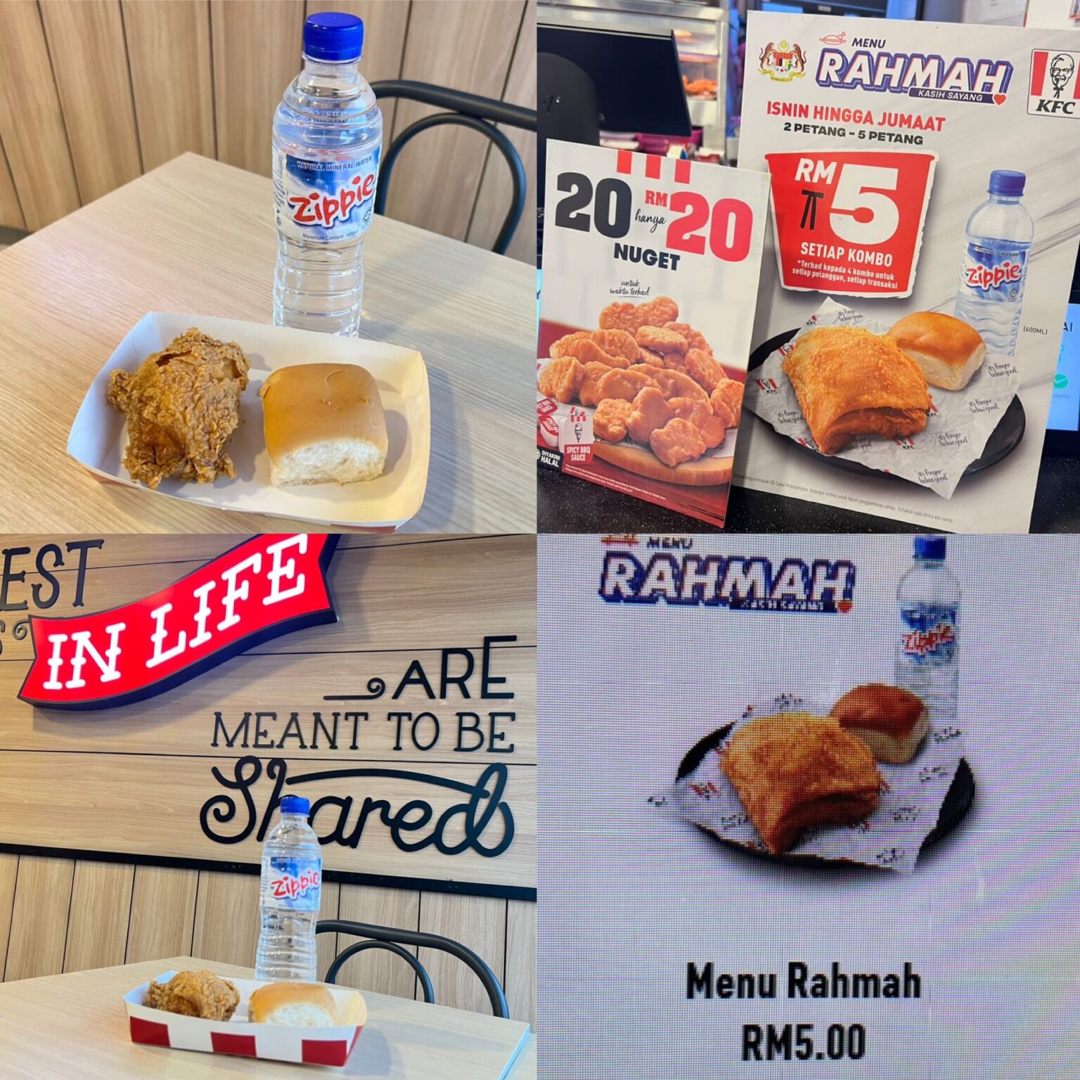 KFC Menu Rahmah RM5 now in Miri City - Miri City Sharing