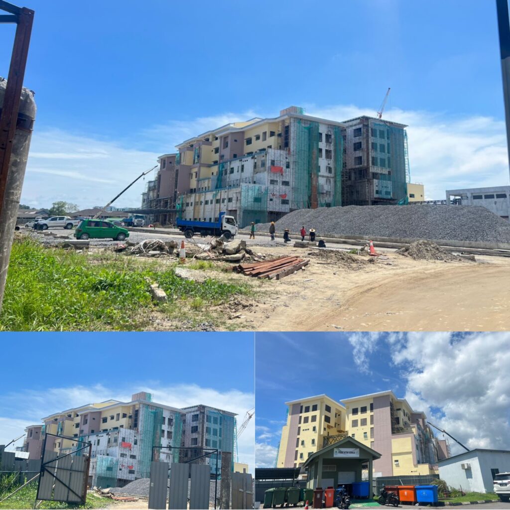New Big Miri General Hospital Extension Project - Miri City Sharing