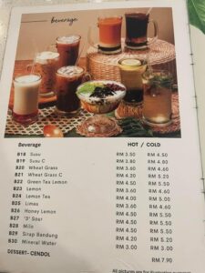 Rasa Sayang Kitchen Miri Menu Preview - Miri City Sharing