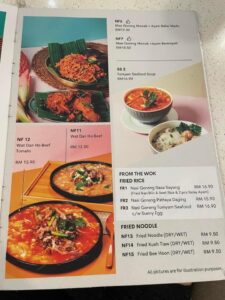 Rasa Sayang Kitchen Miri Menu Preview - Miri City Sharing
