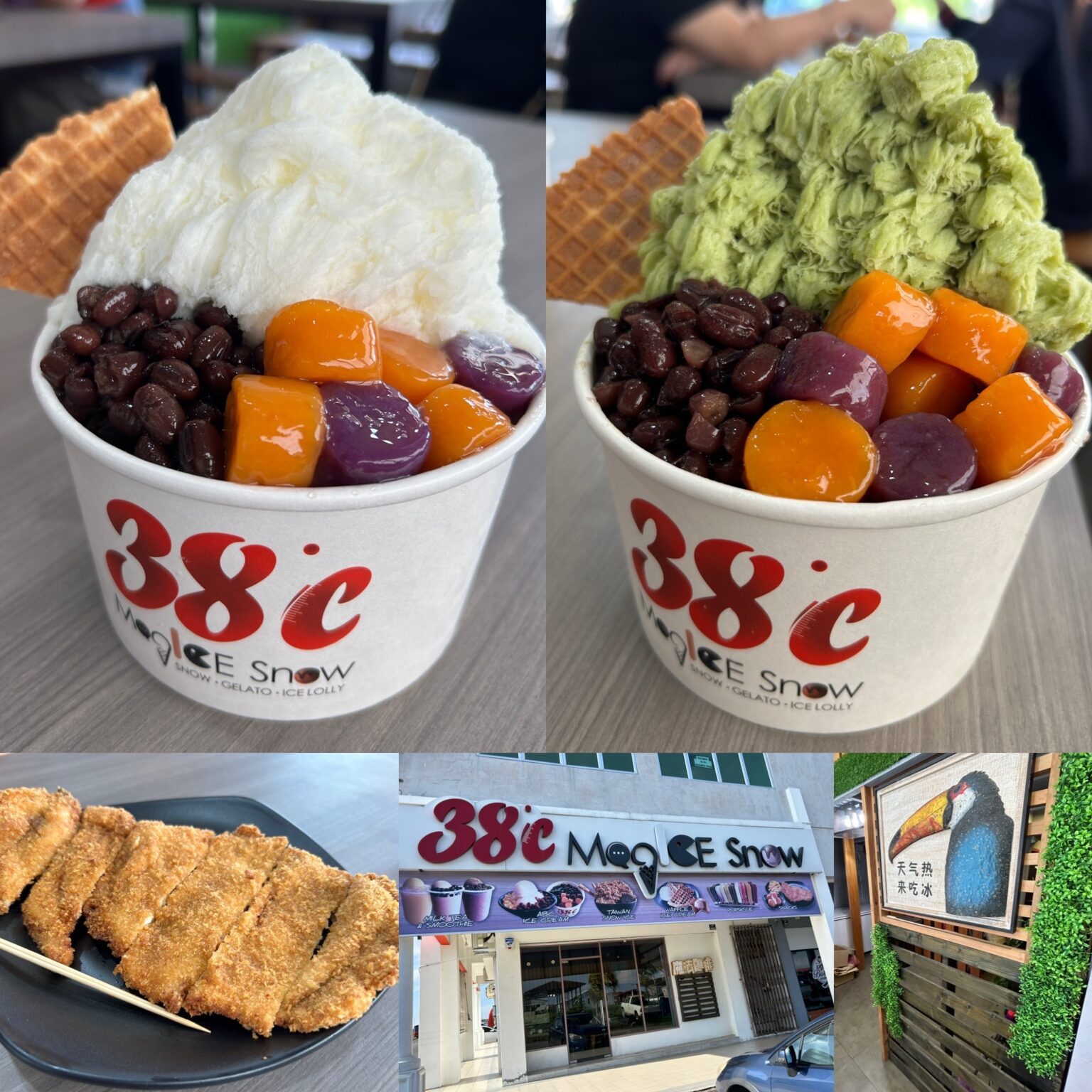 38’C MagICE Snow Menu in Miri City - Miri City Sharing