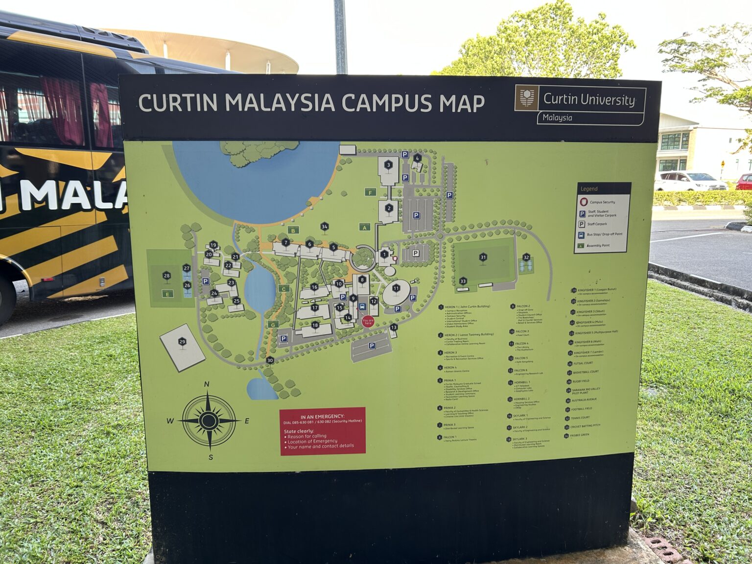 Curtin Malaysia Campus Map Information - Miri City Sharing