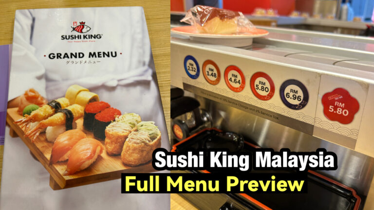 Sushi King Menu Preview in Malaysia - Miri City Sharing