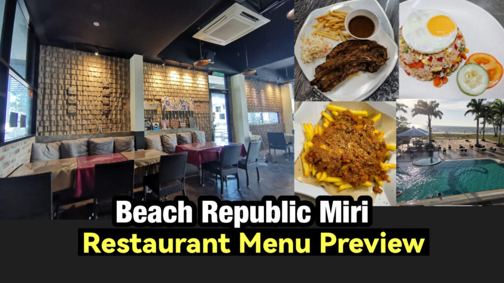 Beach Republic Miri Restaurant Menu Preview - Miri City Sharing