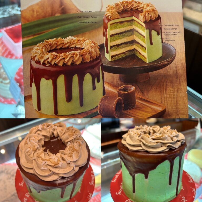 Onde Onde Cake now in Secret Recipe Miri - Miri City Sharing