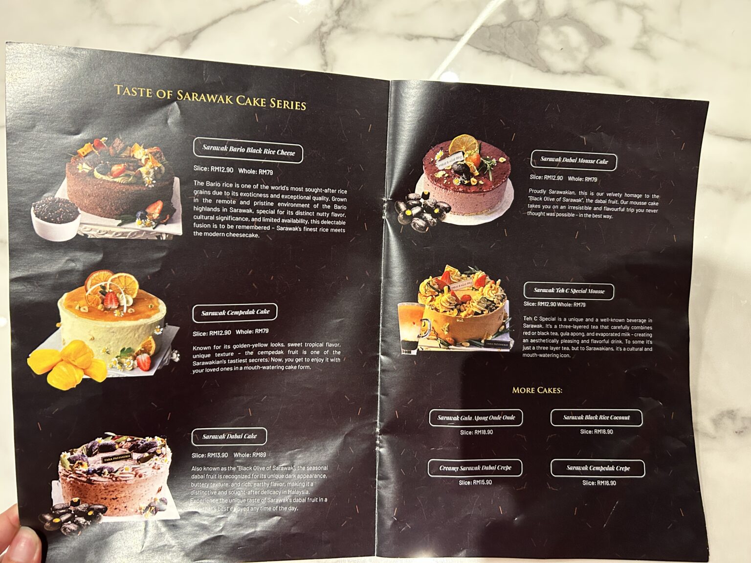Taka Patisserie Miri Taste of Sarawak Menu Preview - Miri City Sharing