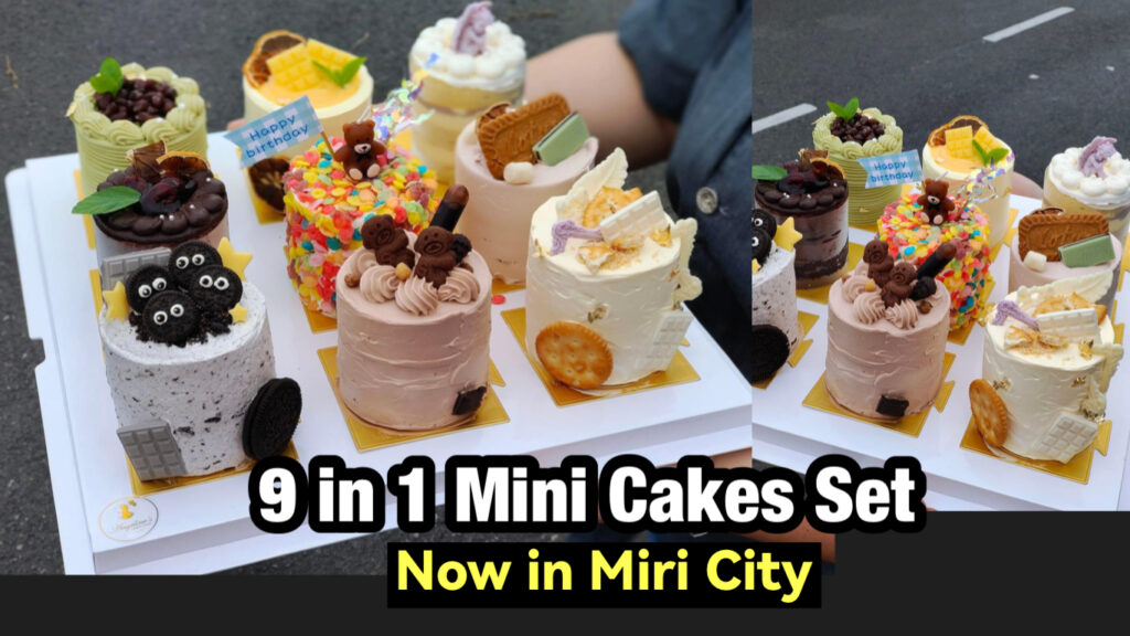 9 in 1 Mini Cakes Set now in Miri City - Miri City Sharing