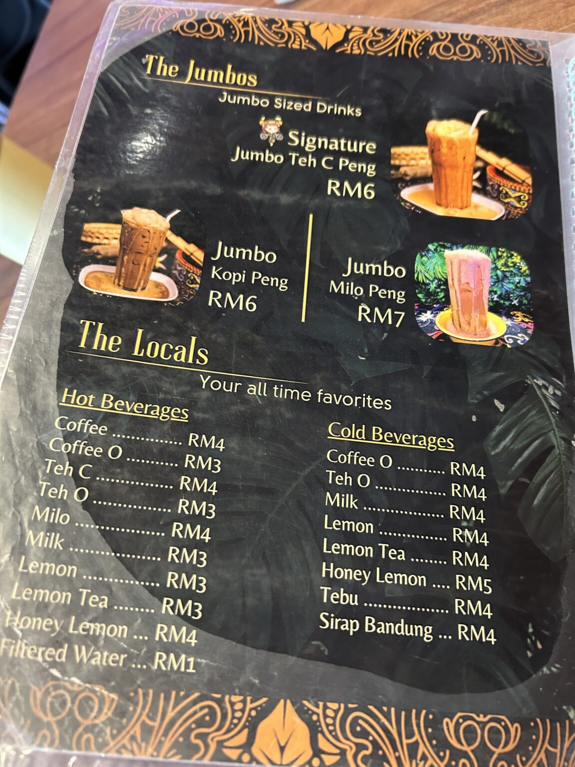 Heritage Cultural Restaurant Miri Menu Preview - Miri City Sharing