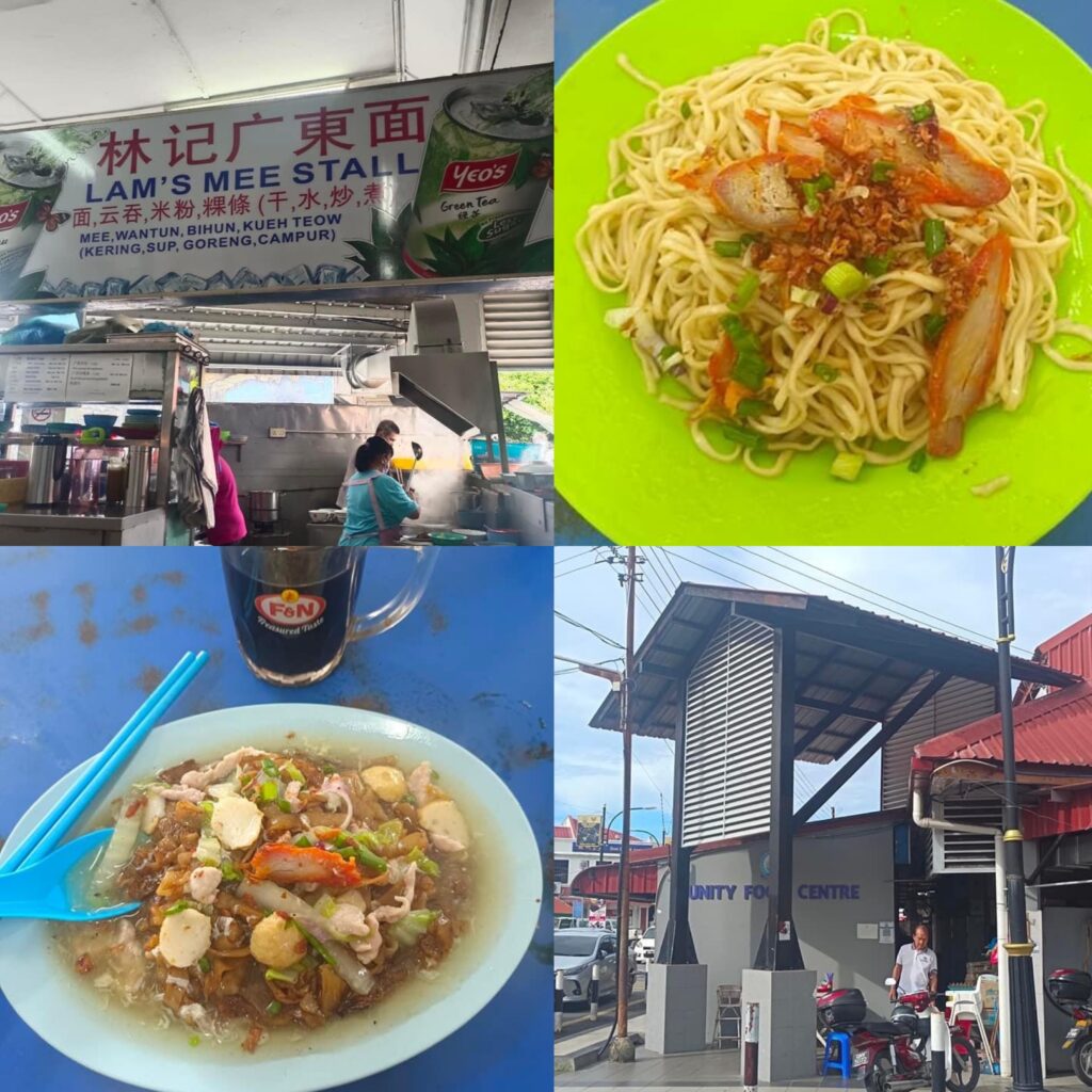 Lam’s Mee Stall in Miri Unity Food Centre - Miri City Sharing