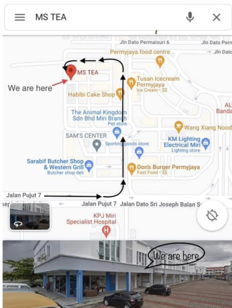 Ms TEA now in Miri City - Miri City Sharing