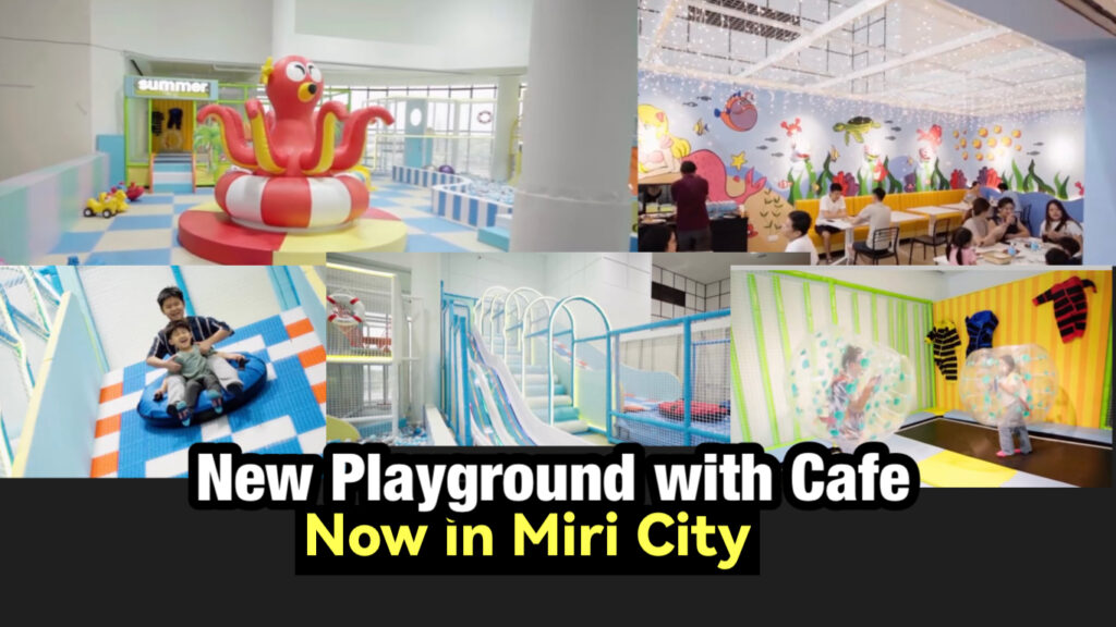 New Playground with Cafe now in Miri City - Miri City Sharing