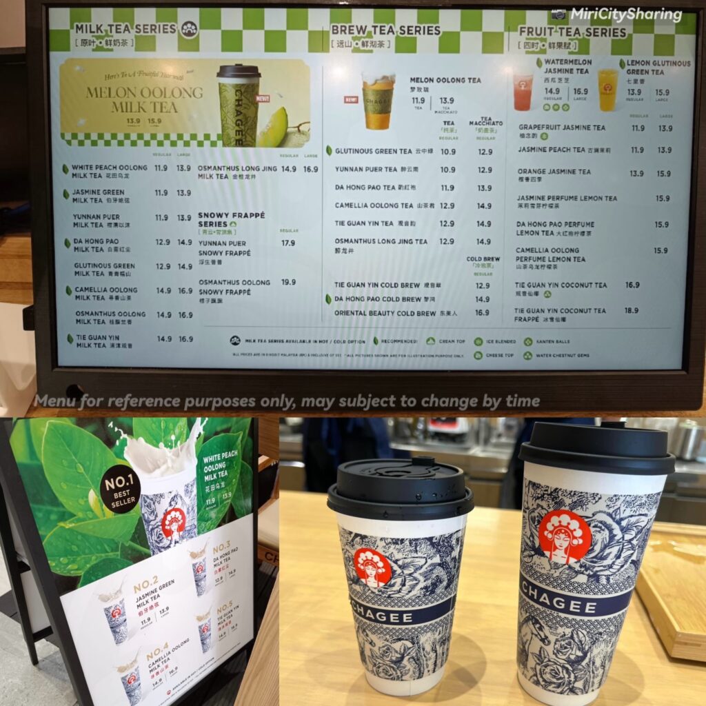 CHAGEE Opening soon in Miri - Miri City Sharing