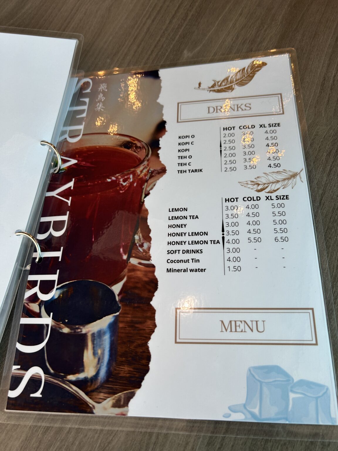 Hidden Ramen Eatery in Miri Menu Preview - Miri City Sharing