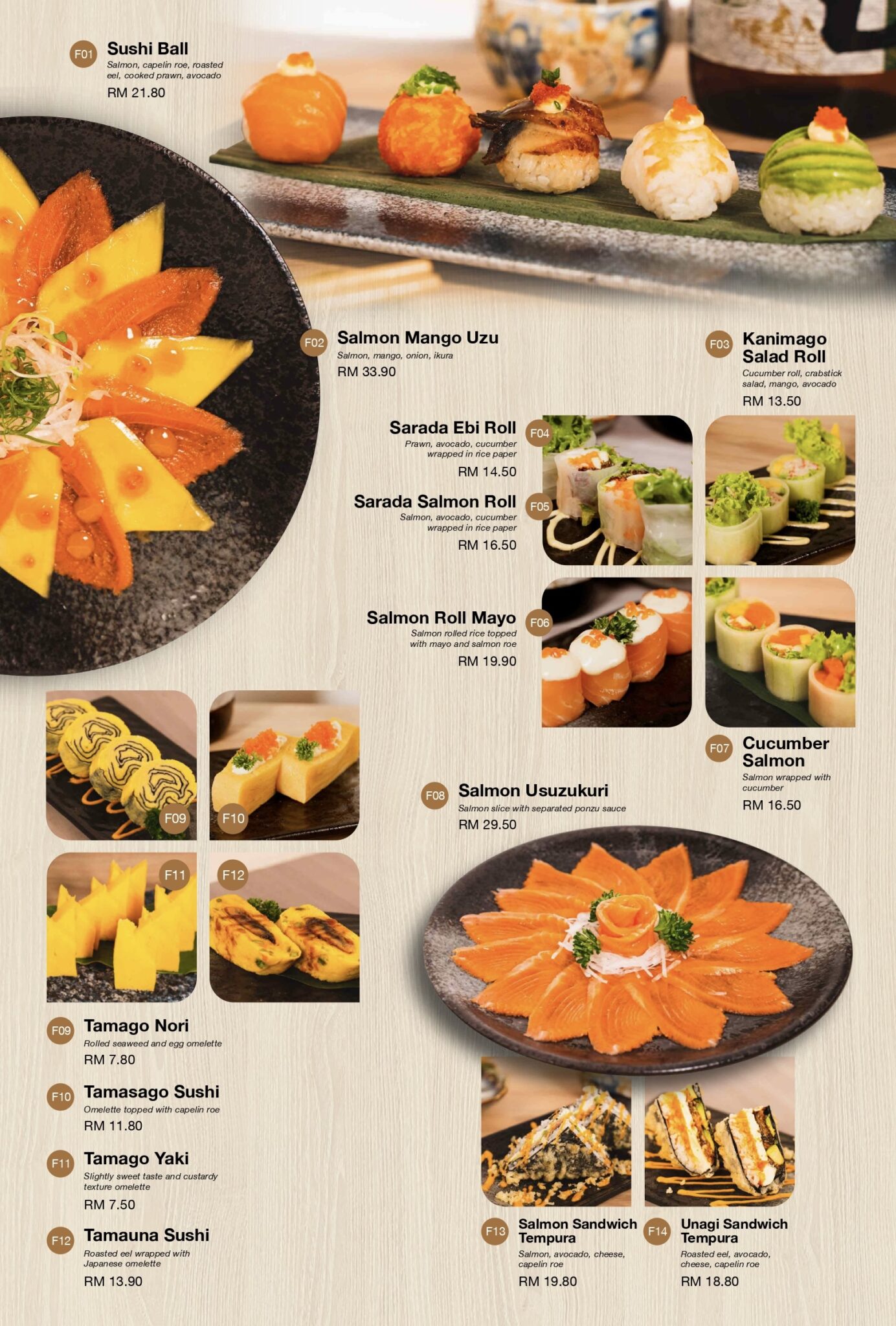 ISHI Japanese Restaurant Miri Menu Preview - Miri City Sharing