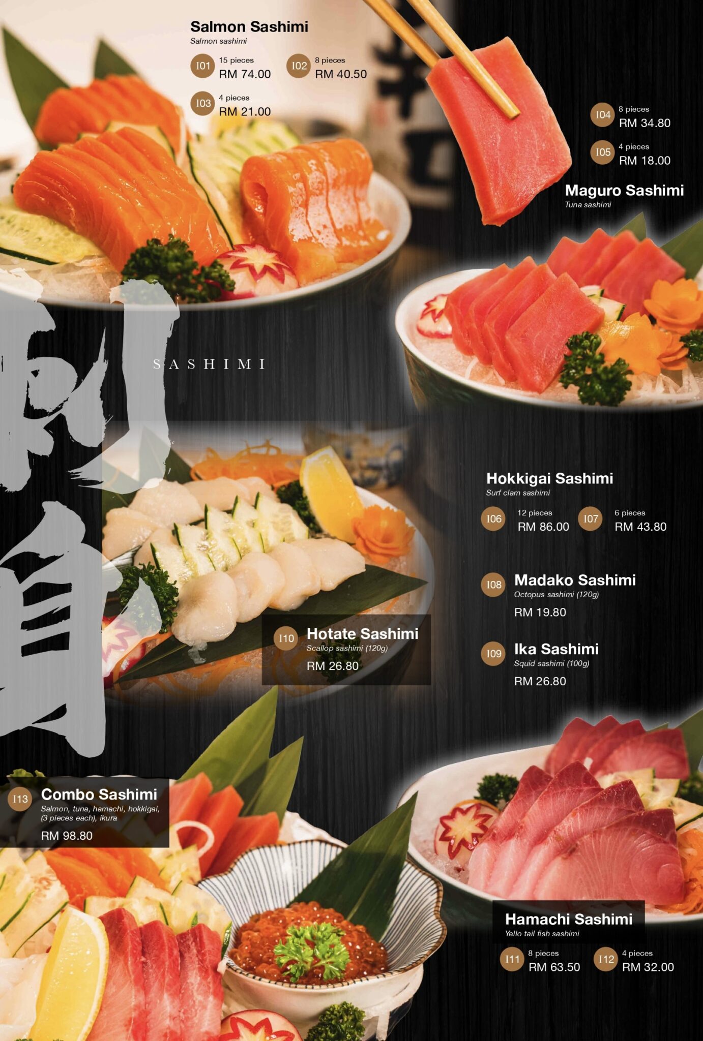 ISHI Japanese Restaurant Miri Menu Preview - Miri City Sharing
