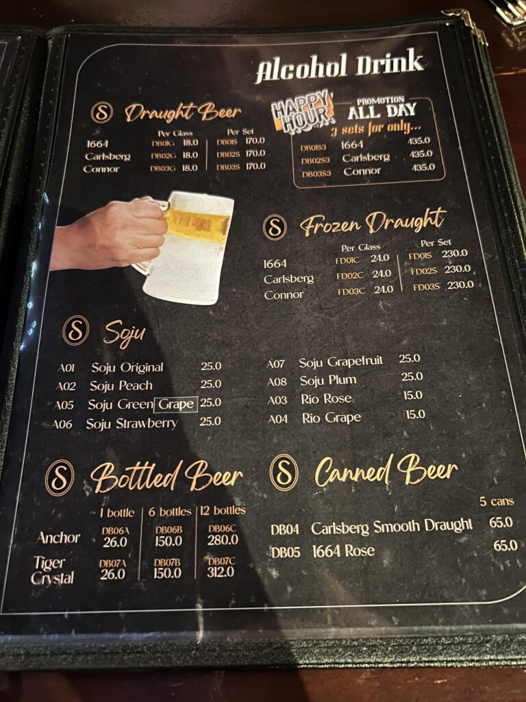 Salud Kitchen and Bar Miri New Menu Preview - Miri City Sharing