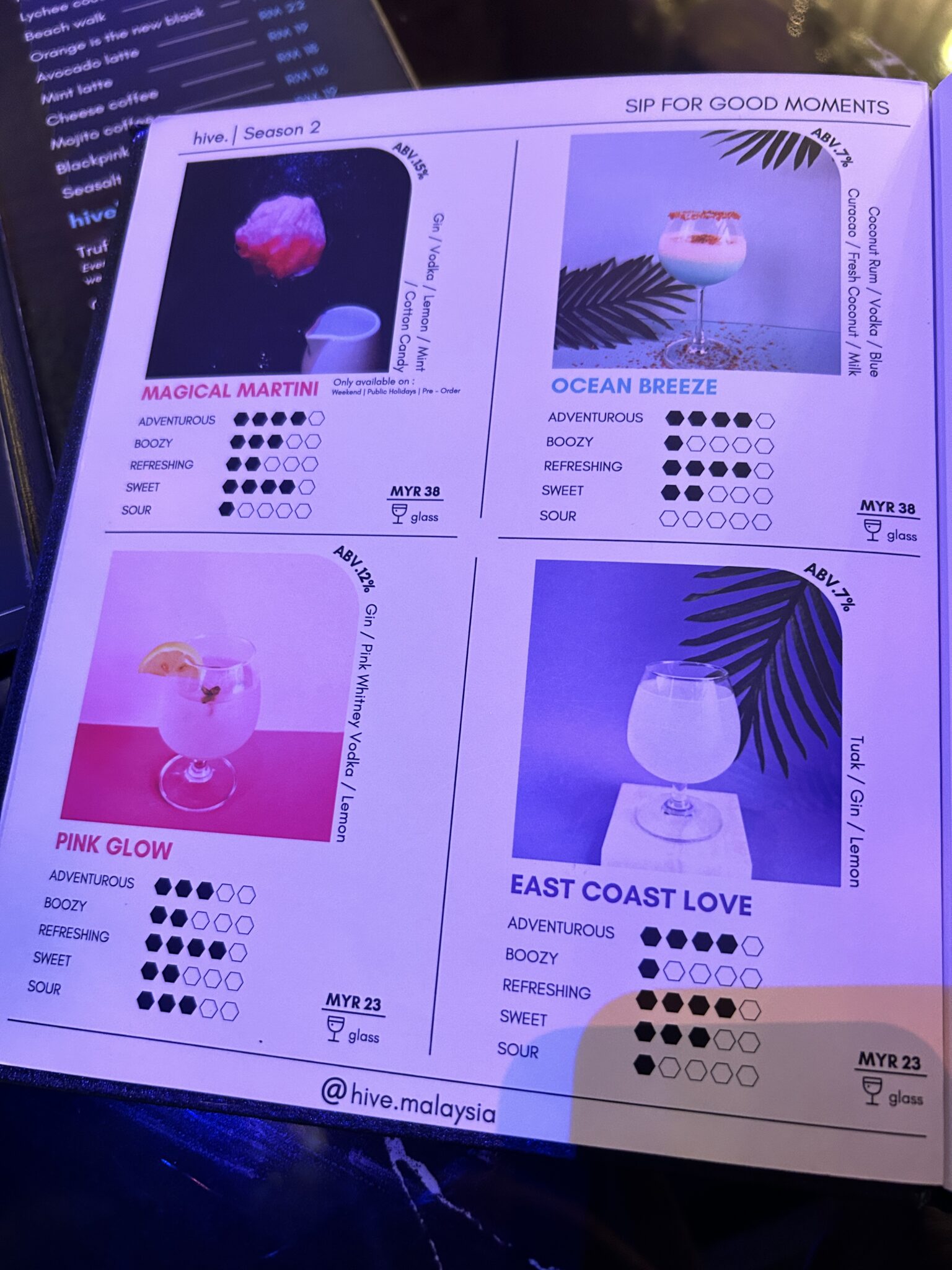 TAVN Gastropub Miri Menu Preview - Miri City Sharing