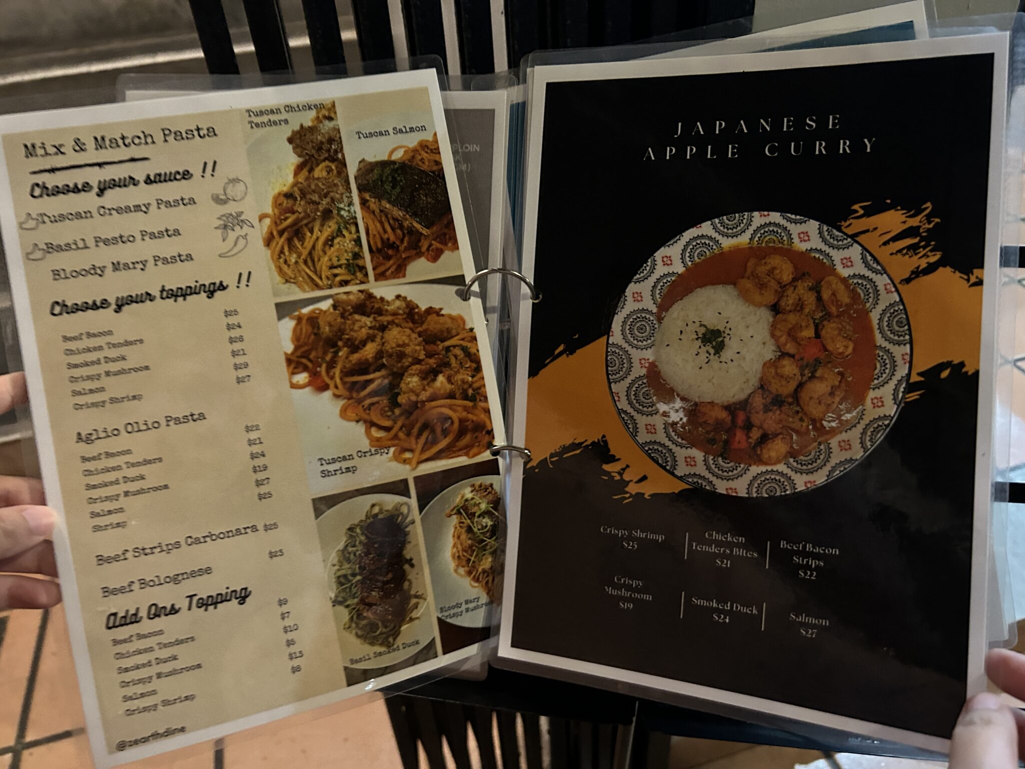 Zearth Urban Kitchen Miri Menu Preview - Miri City Sharing