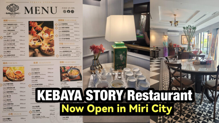KEBAYA STORY Restaurant now in Miri City - Miri City Sharing