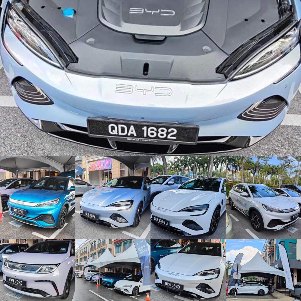 BYD EV Test Drive now in Miri City - Miri City Sharing
