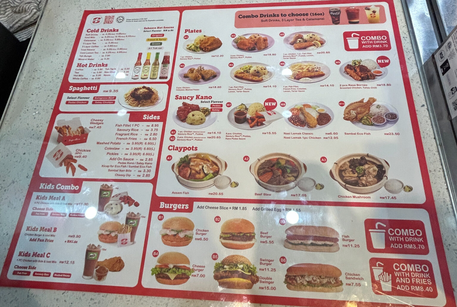 Sugarbun Miri Sentral Menu Preview - Miri City Sharing