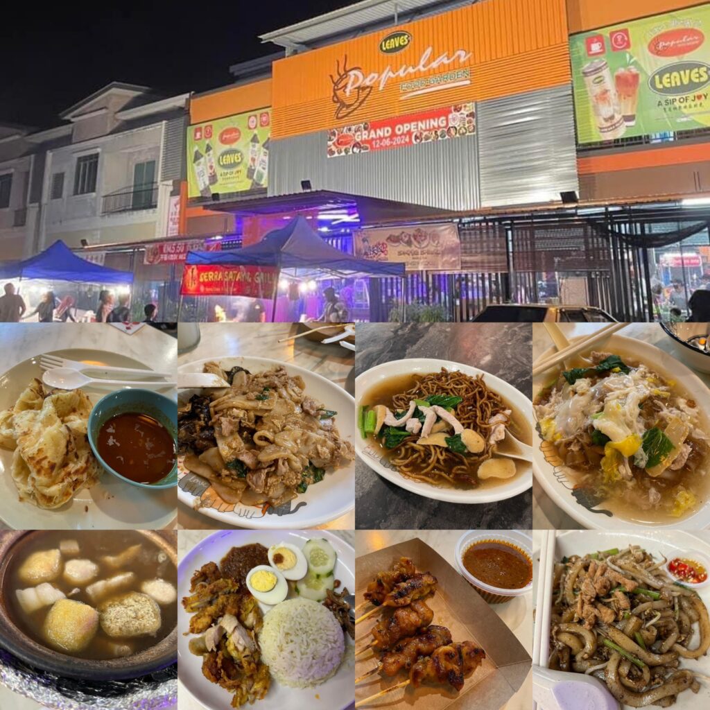 New Popular Food Garden Foodcourt in Miri - Miri City Sharing